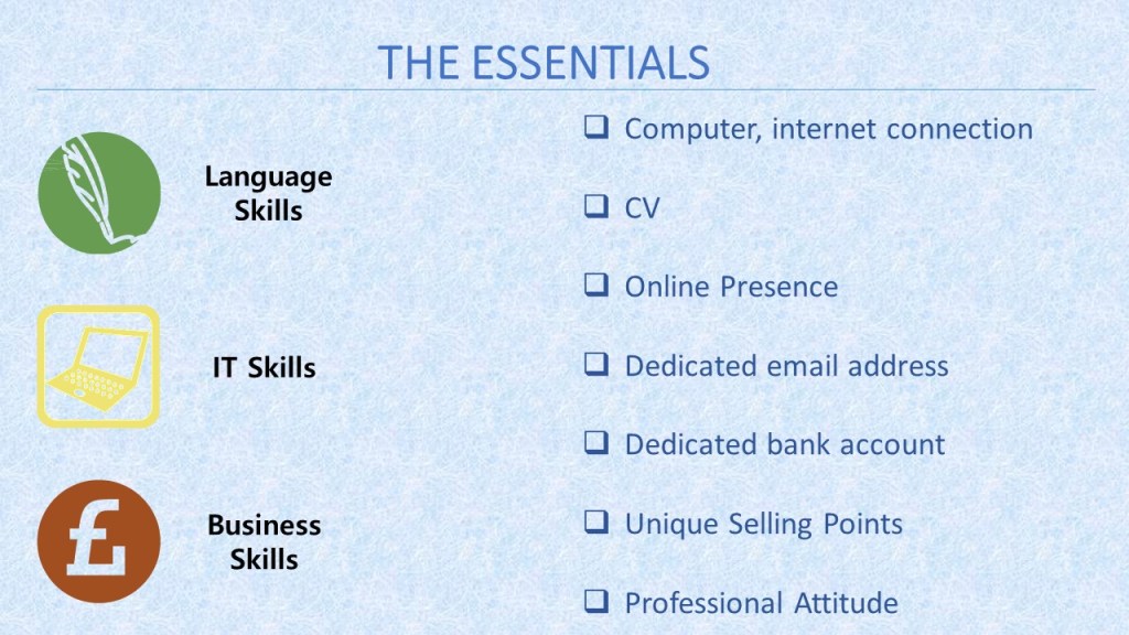 Starting out as a freelance translator – JALTranslation